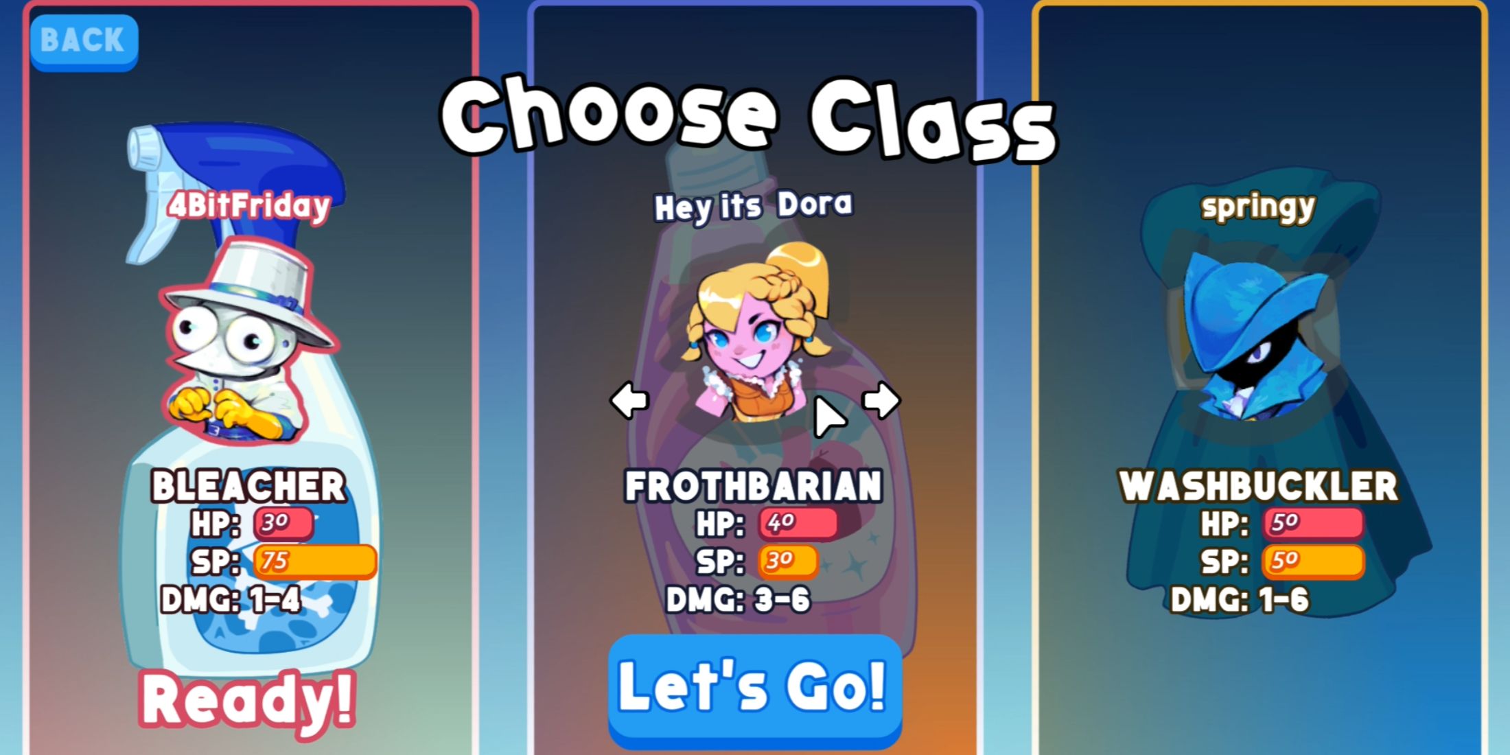 How Scrubbin’ Trubble Puts a New Spin on Traditional RPG Classes