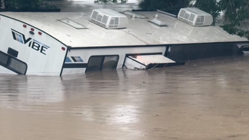 The violent force of flash flooding