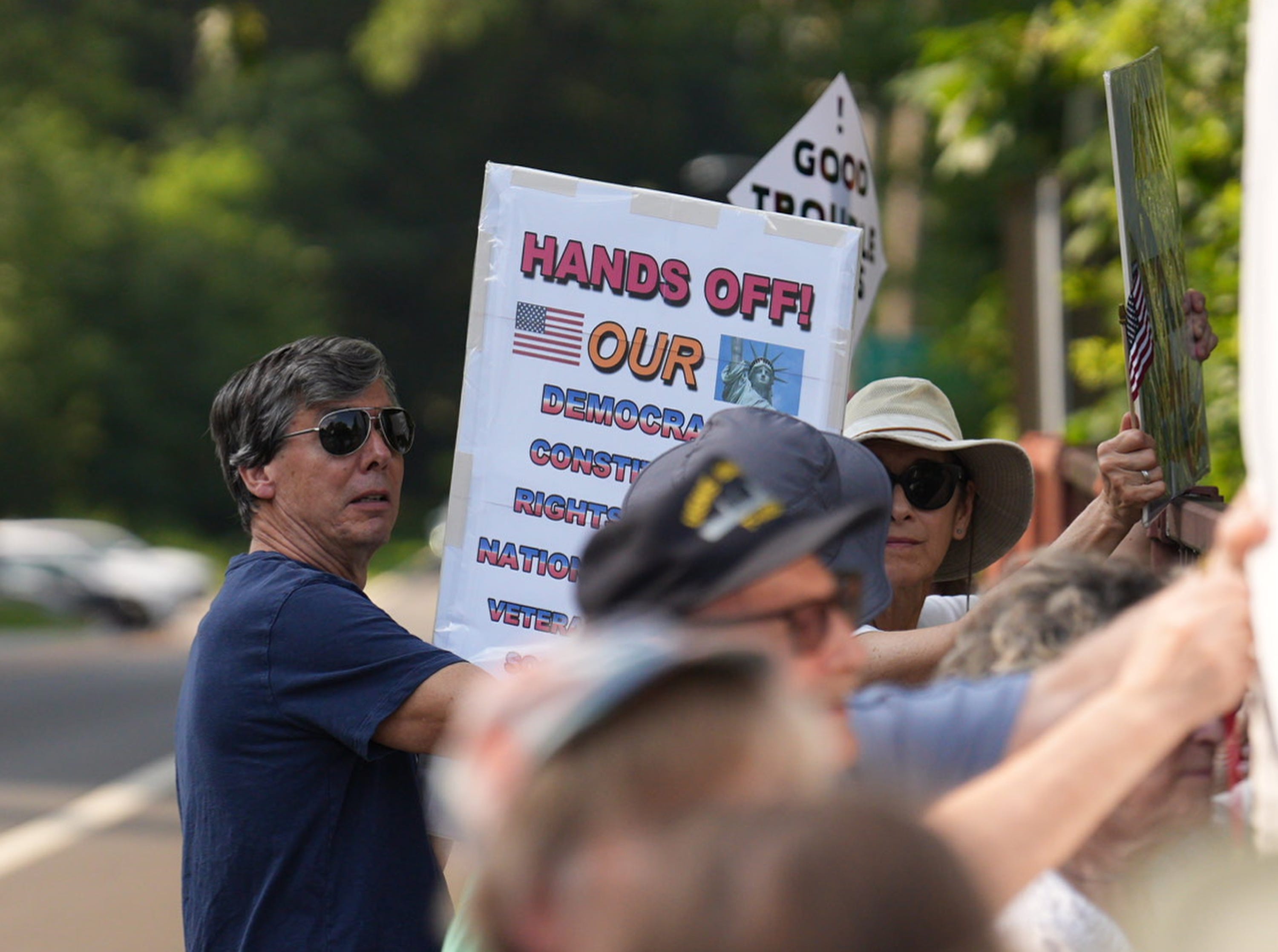 Good Trouble protests in Lower Hudson Valley see hundreds turn out in ...