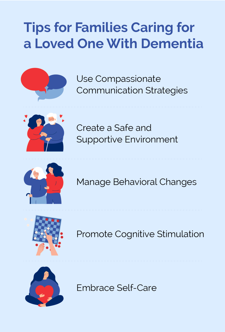 How to help an elderly person with dementia
