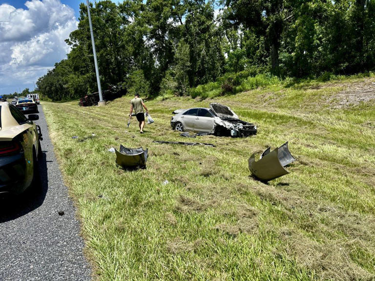 FHP: Collision involving two sedans and flatbed truck leaves one ...