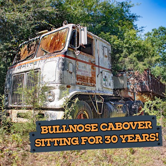 Reviving Bullnose Cabover Truck After 30 Years!