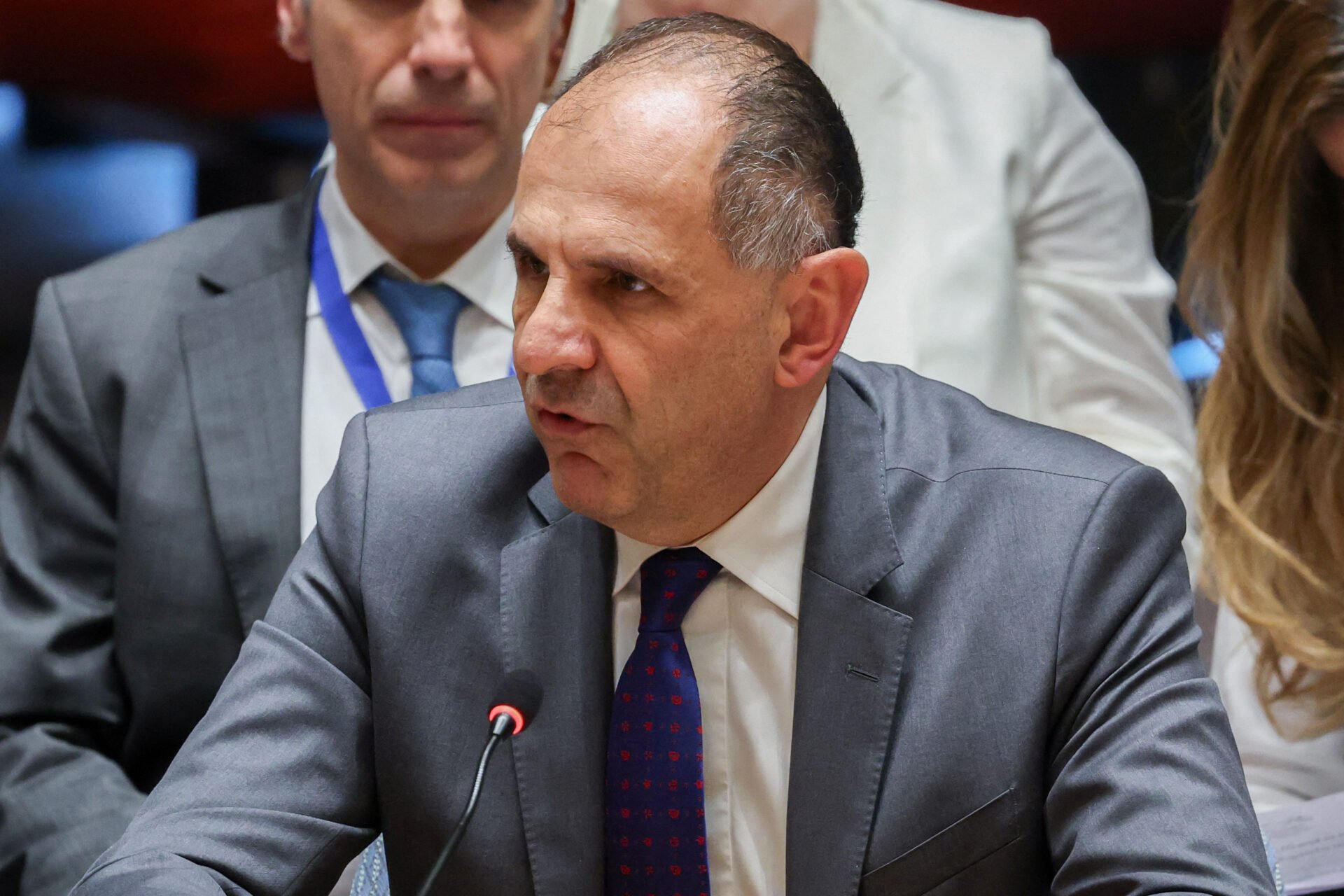 Γεραπετρίτης: Δηλώσεις μετά το τέλος της άτυπης συνάντησης στη Ν. Υόρκη ...