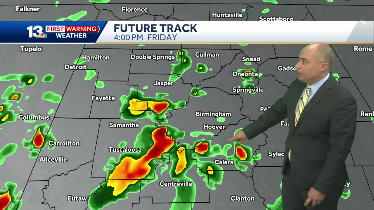 Heavy storms for some, just stick for others in Alabama's weather ...