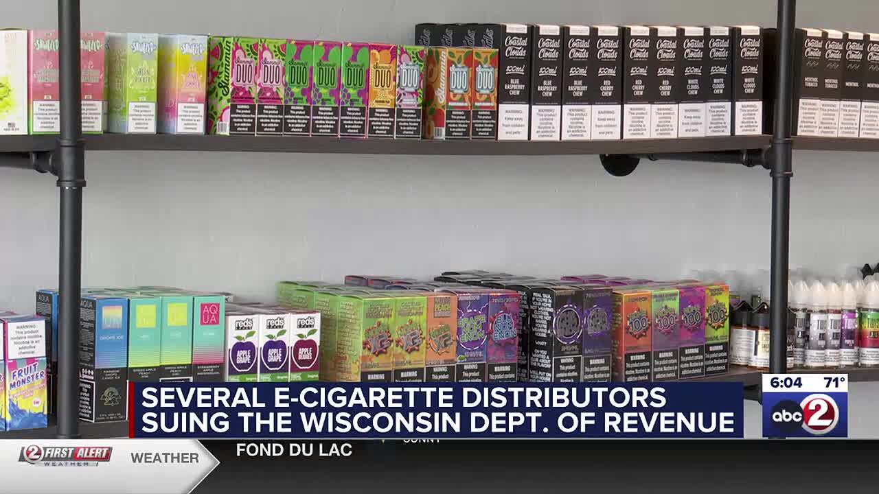 Several e-cigarette distributors sue Wisconsin Department of Revenue ...