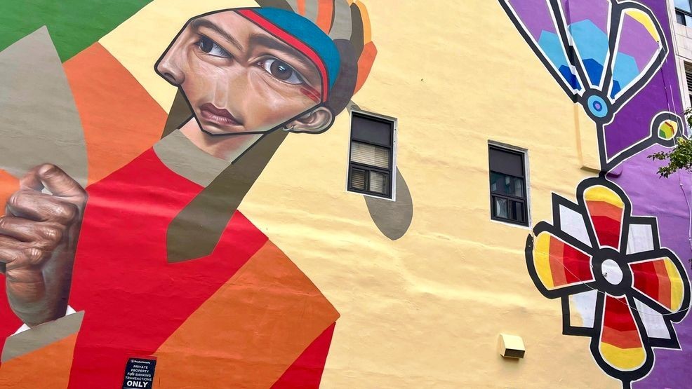 Painting their roots, artists bring the Lenape story to life in Scranton