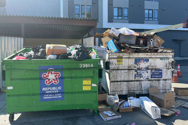 Bay Area residents are grappling with overflowing trash as strike continues