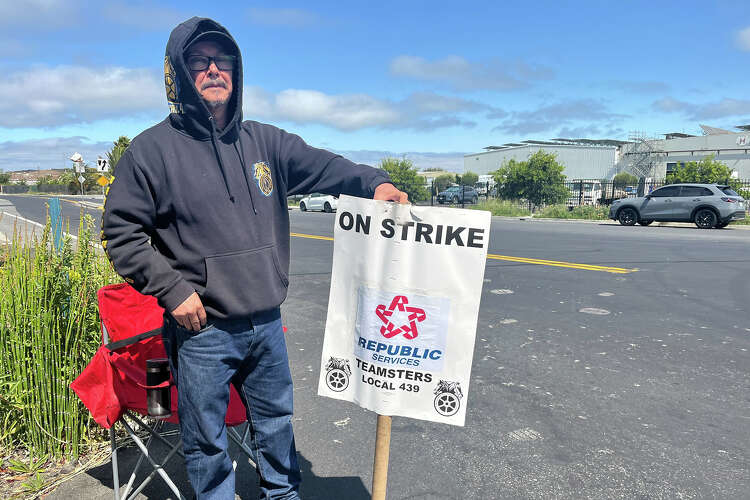 Bay Area residents are grappling with overflowing trash as strike continues