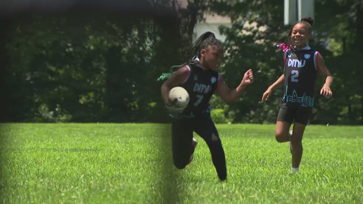 DMV girls flag football team heading to national championship in Florida