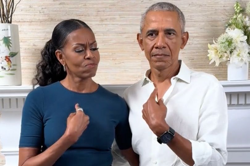 Michelle and Barack Obama reveal who said 'I love you' first in cute ...