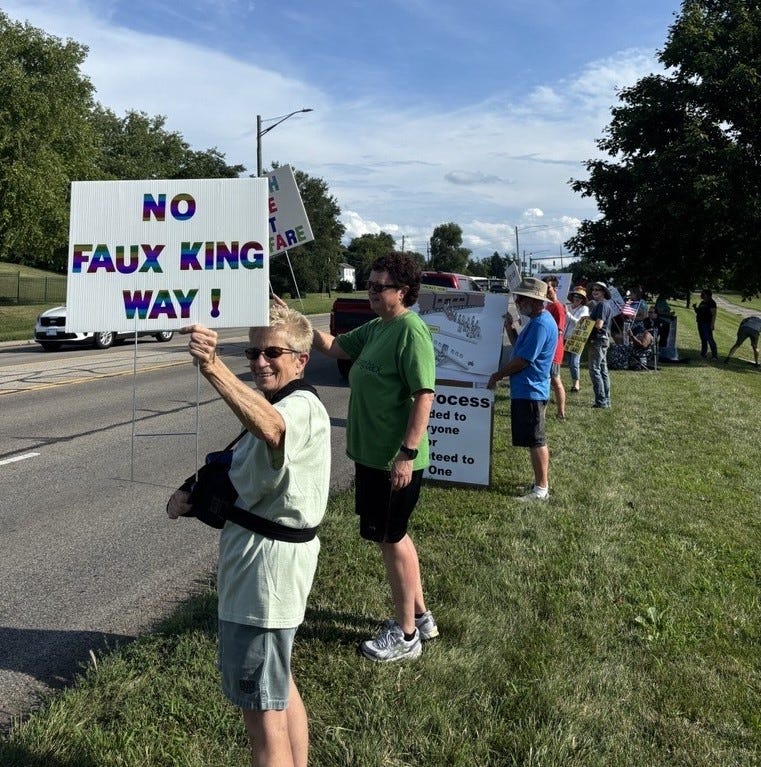 'Good Trouble Lives On' protests held across Greater Cincinnati