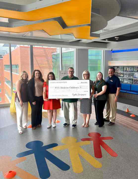 Finish line brought to WVU Children’s patients during Ogden Wellness ...