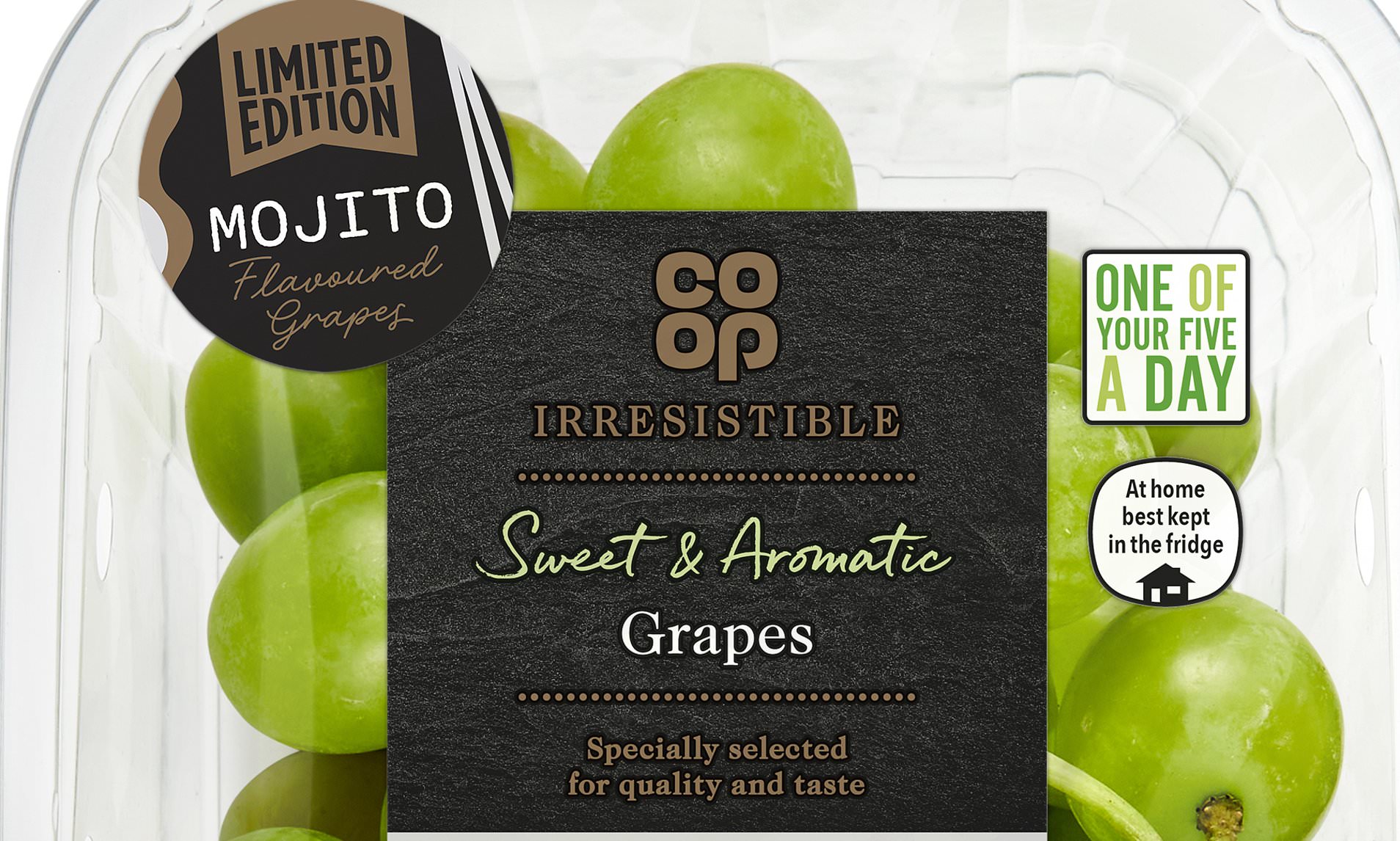 Sour grapes? No, these fruits taste just like a mojito cocktail
