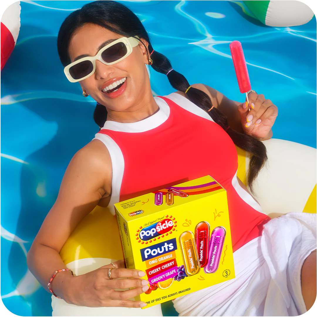 Free Box of Popsicles + Lip Oils on National Ice Cream Day