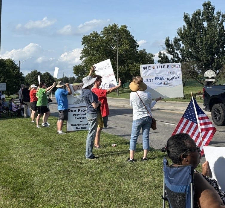 'Good Trouble Lives On' protests held across Greater Cincinnati
