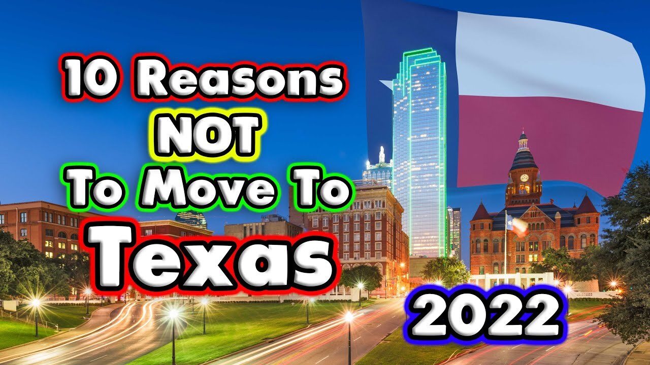 Consider these 10 factors before moving to Texas