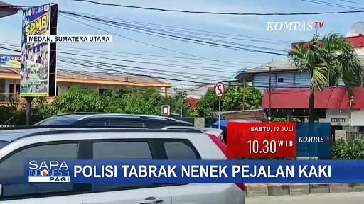 Insiden Motor PJR Polda Sumut Serempet Nenek di Medan, Polisi Lakukan ...
