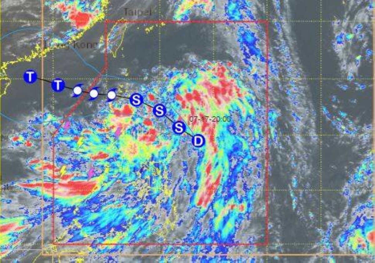 'Crising' intensifies into storm; Signal 2 up over 8 Luzon areas