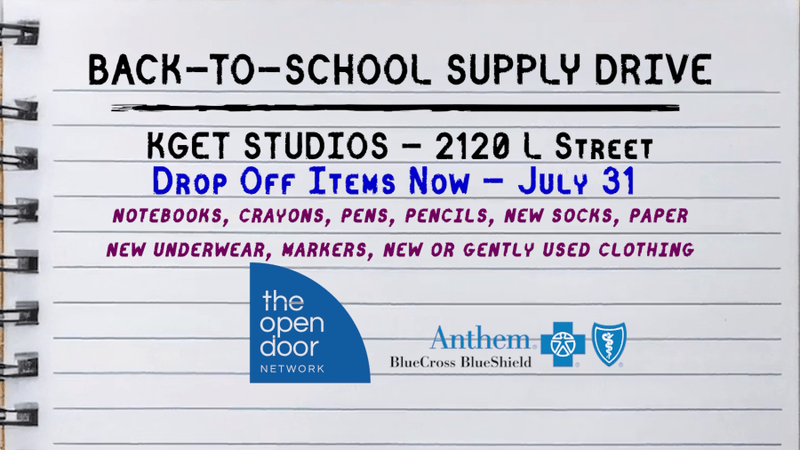 Back-to-school supply drive benefiting The Open Door Network can be ...