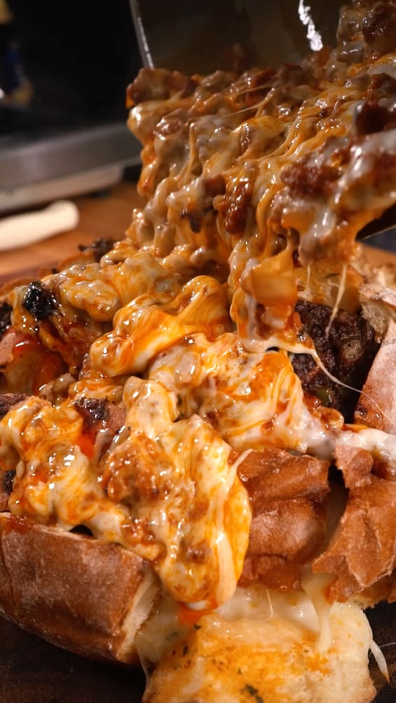 It's cheesy, it's meaty. it's delcious