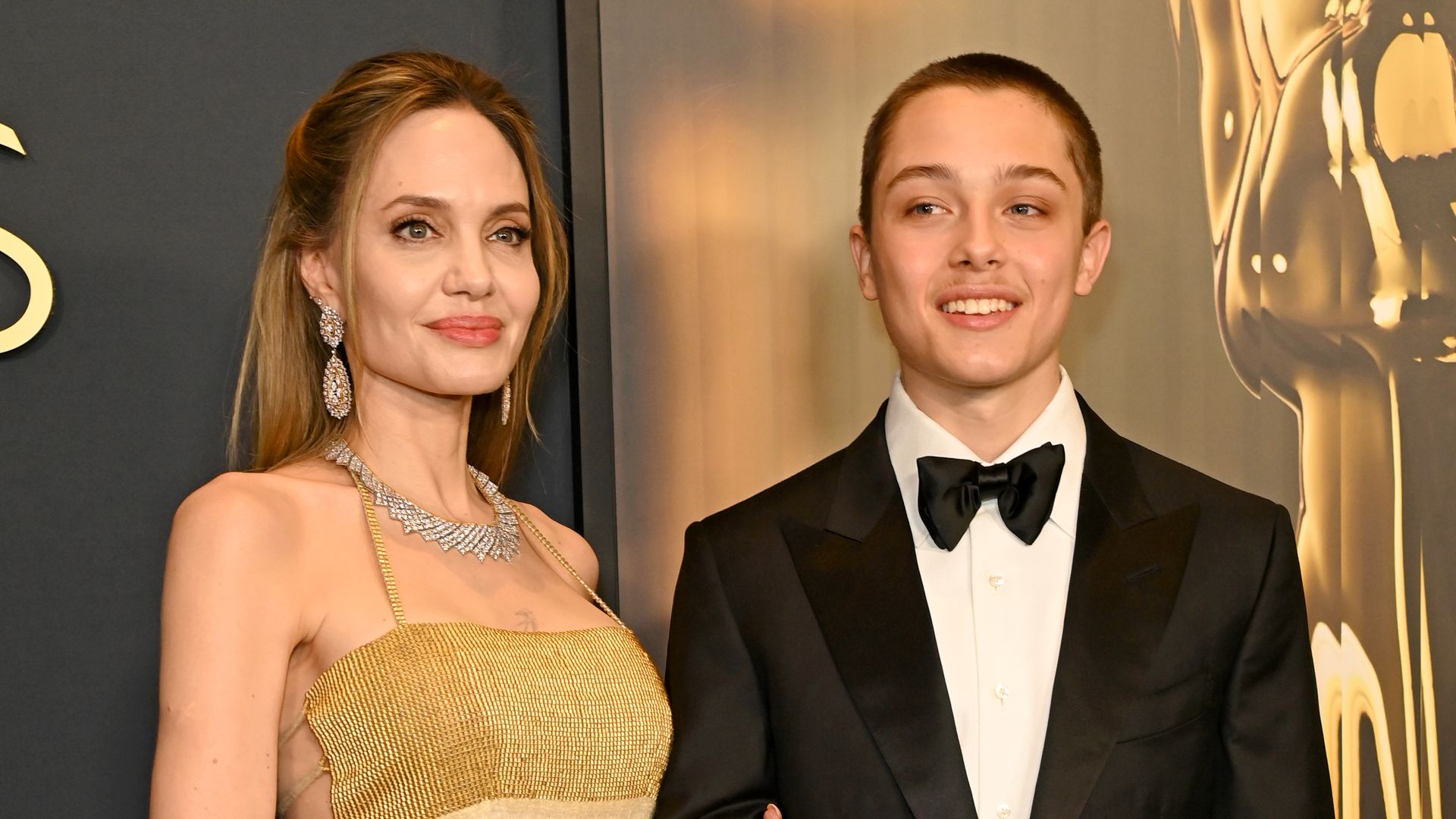 Knox Jolie-Pitt looks unrecognizable in buff new photos following major win
