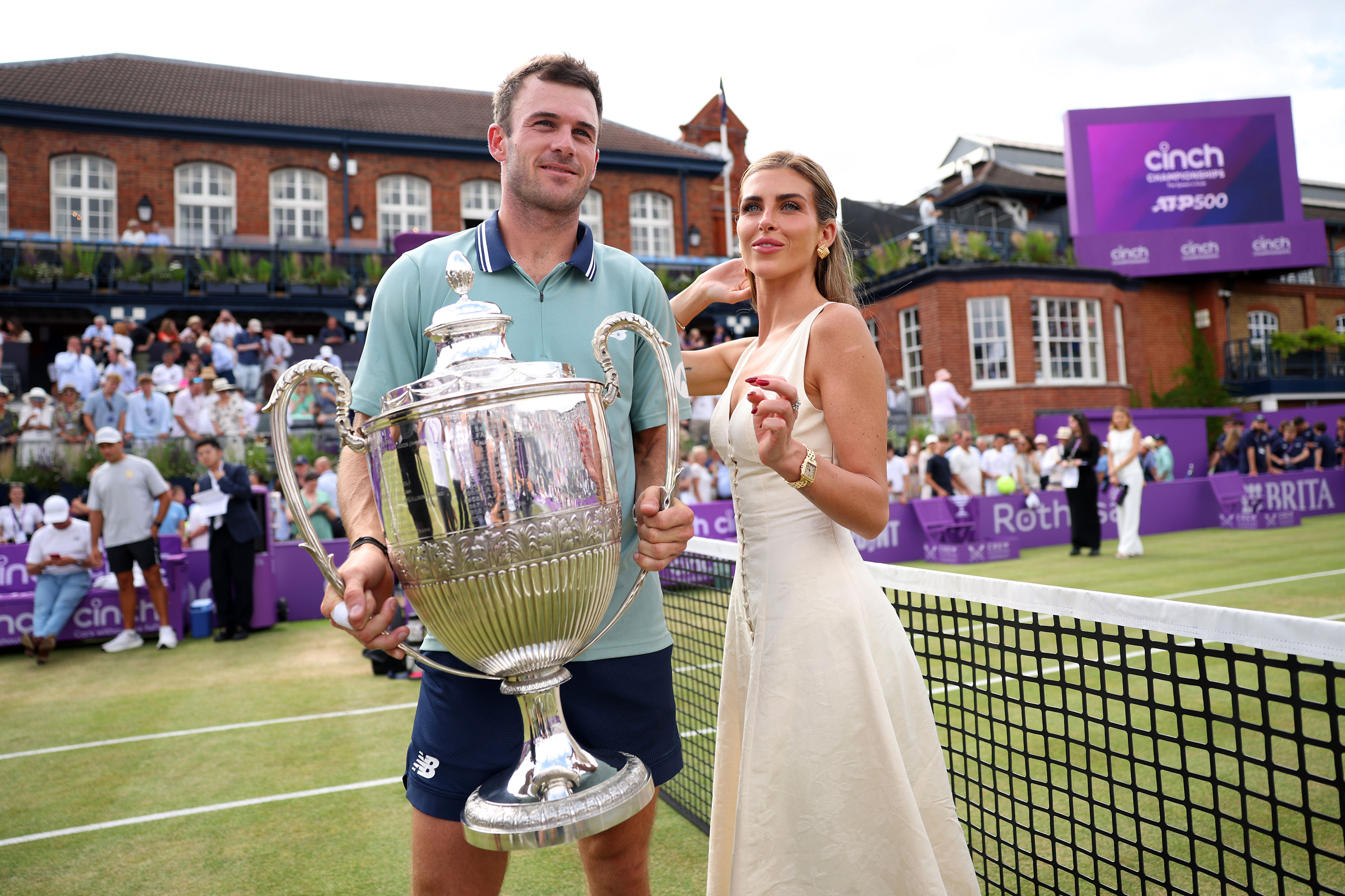 Love stories: With one sweet gesture on live TV, tennis star Tommy Paul ...
