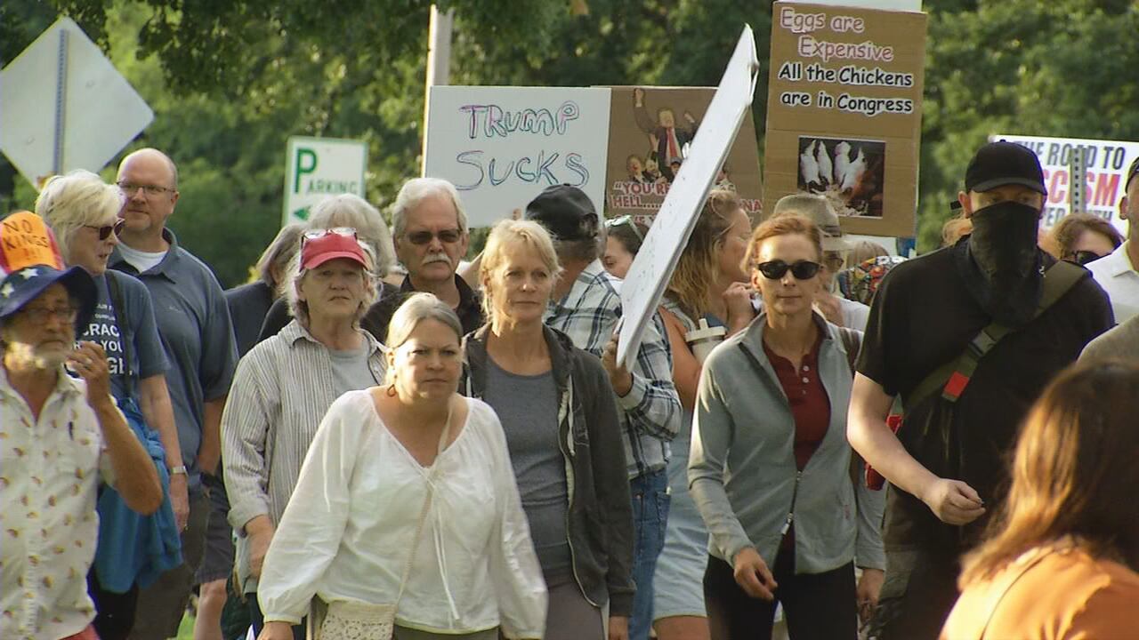 Eastern Iowa joins nationwide protests against Trump administration