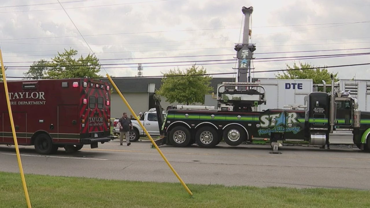 Deadly Allen Park car crash leaves F-150 wedged under DTE generator ...