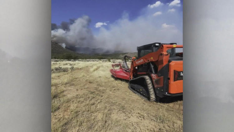 Wildfire continues to burn in Garfield County