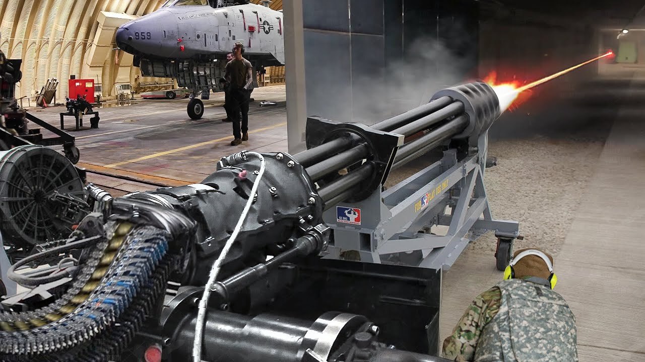 Testing the Extreme Limits of US A-10’s Scary GAU-8 30mm Cannon