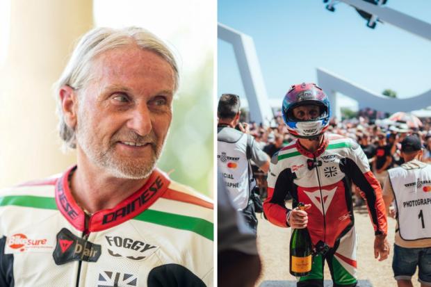 Pictures as Blackburn world superbike champ honoured at motorsport festival