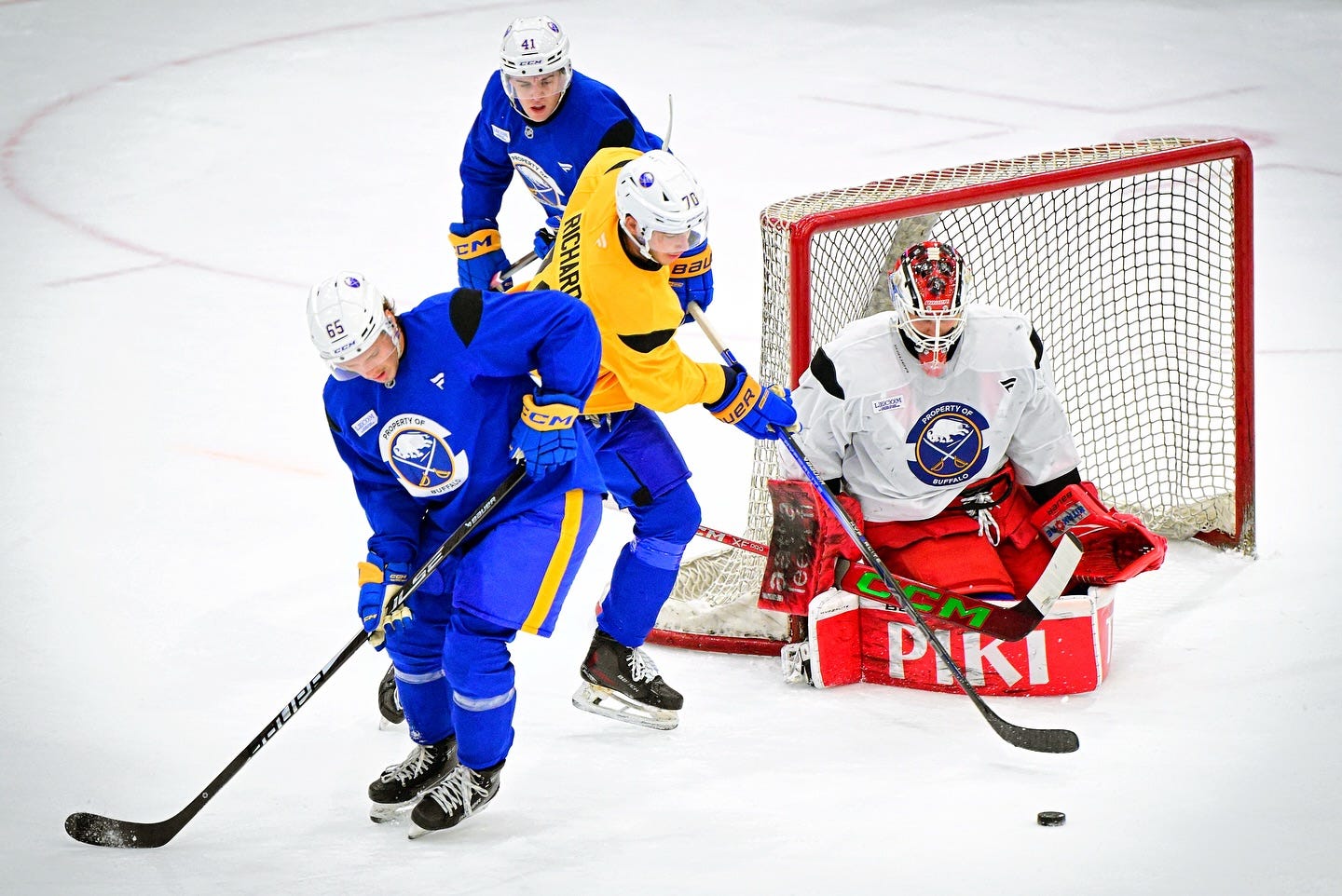 Jake Richard leads way in 3-on-3 tournament at Sabres Development Camp
