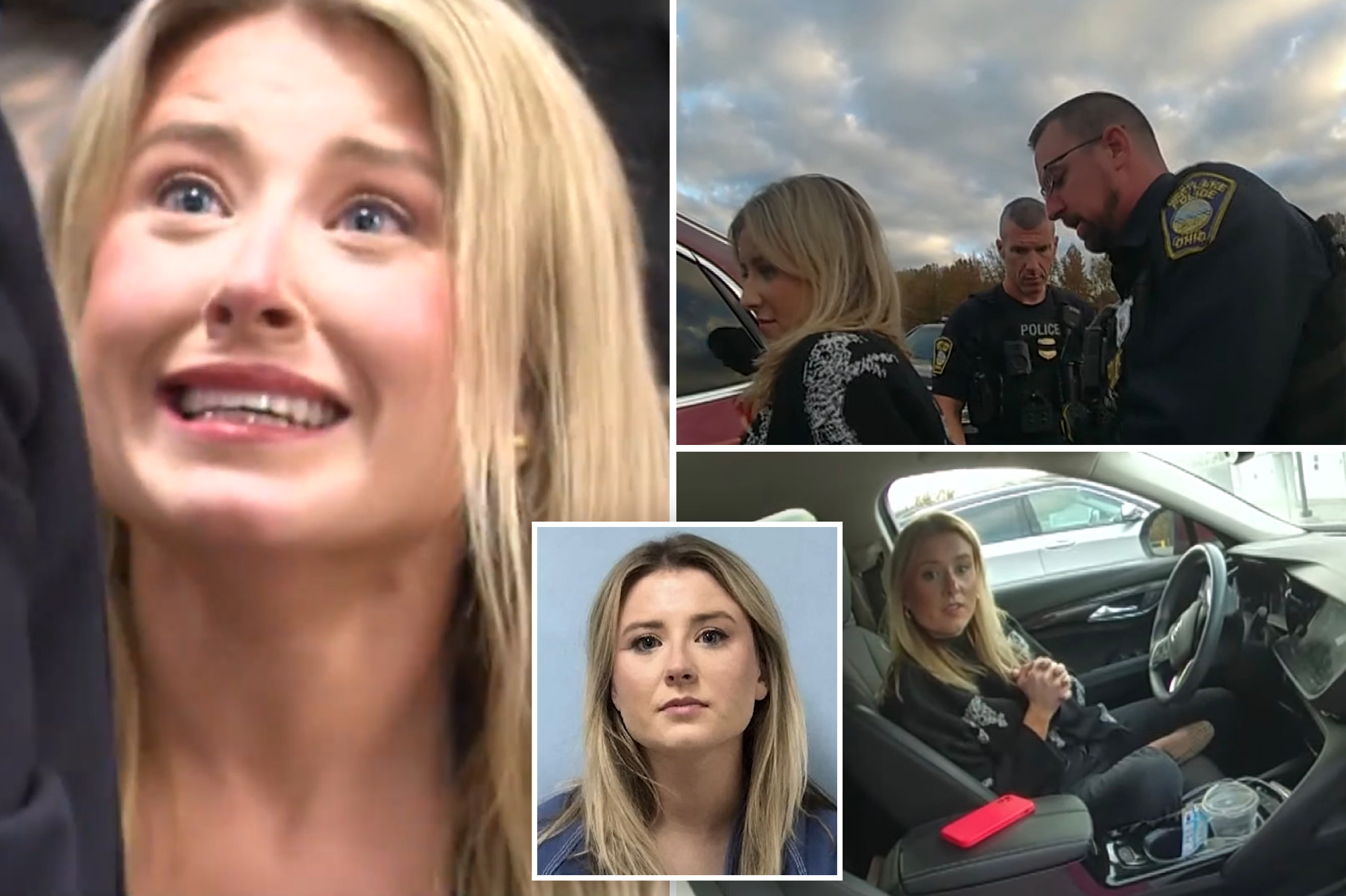 Ohio teacher Hannah Freeman sobs as she’s sentenced for stalking ex ...