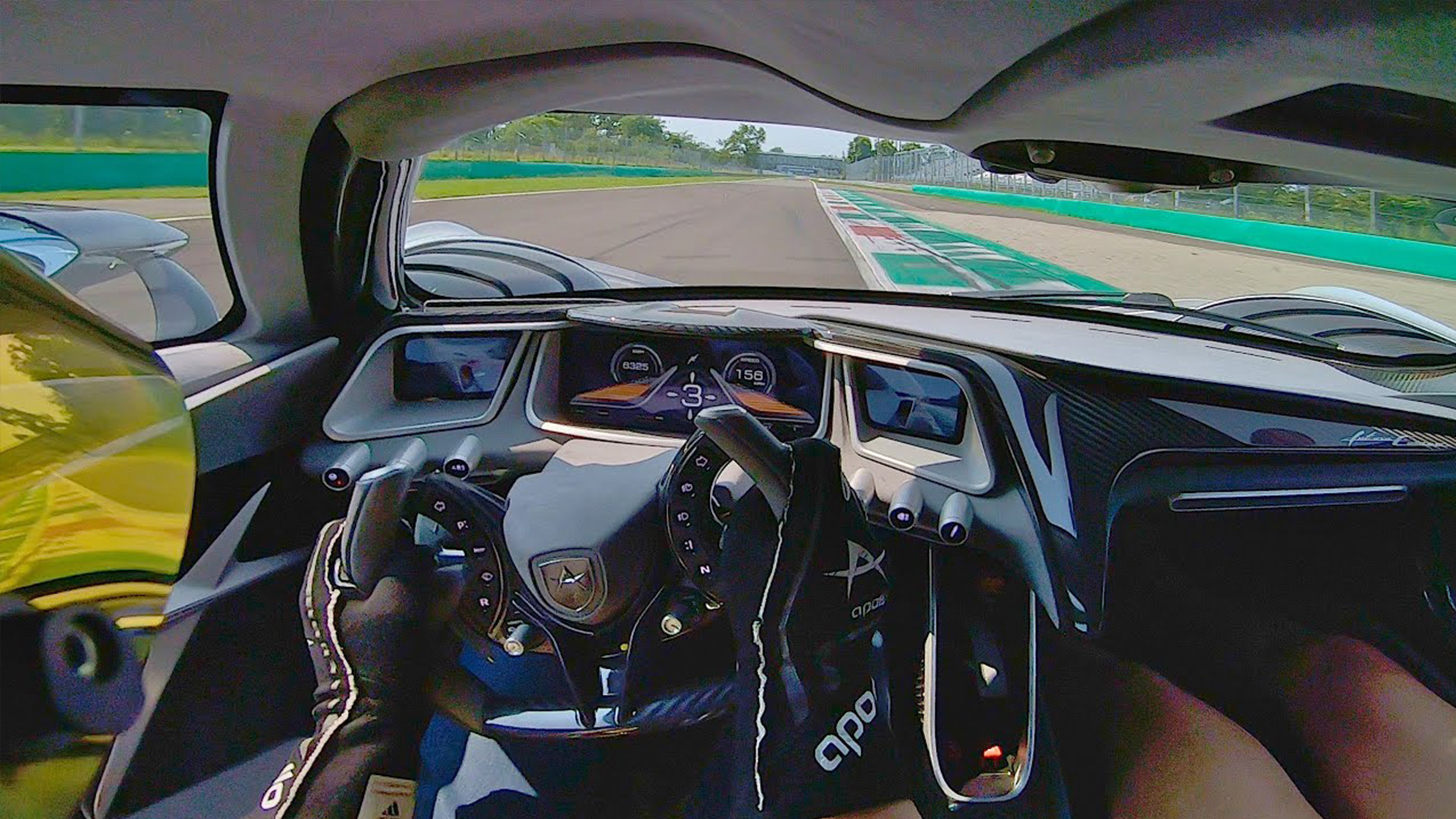 Apollo IE Hypercar – 9000rpm V12 Onboard at Monza Circuit