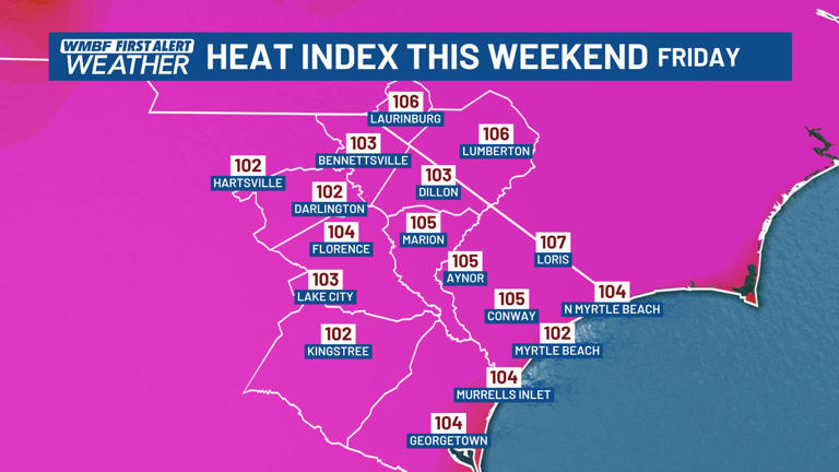FIRST ALERT: HEAT ADVISORY in place, dangerous heat through the weekend