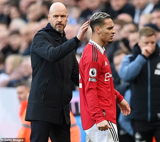 Ten Hag claims Antony is 'like a son to me' as he reveals his stance on ...