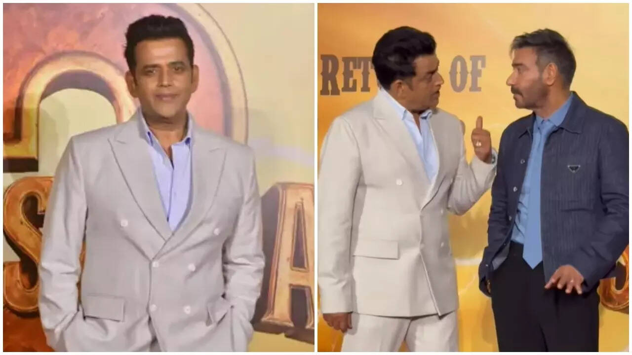 Ajay Devgn reacts after Kapil Sharma reveals Ravi Kishan touches his ...