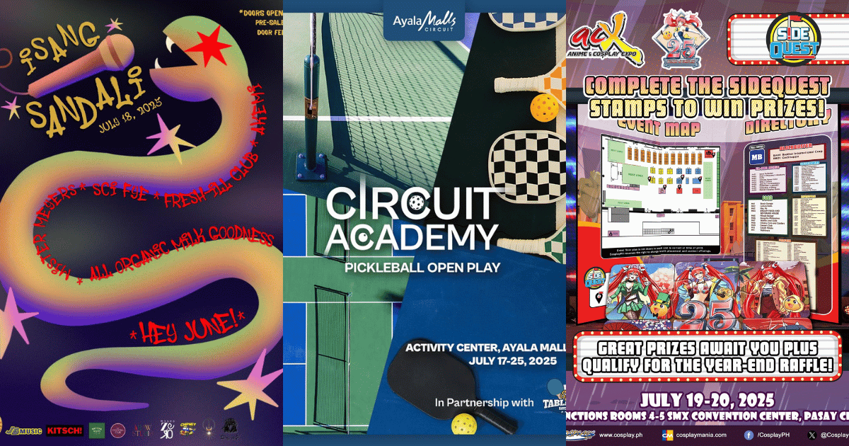 Weekend hangs: Open pickleball game, cosplay event, concerts, and more ...