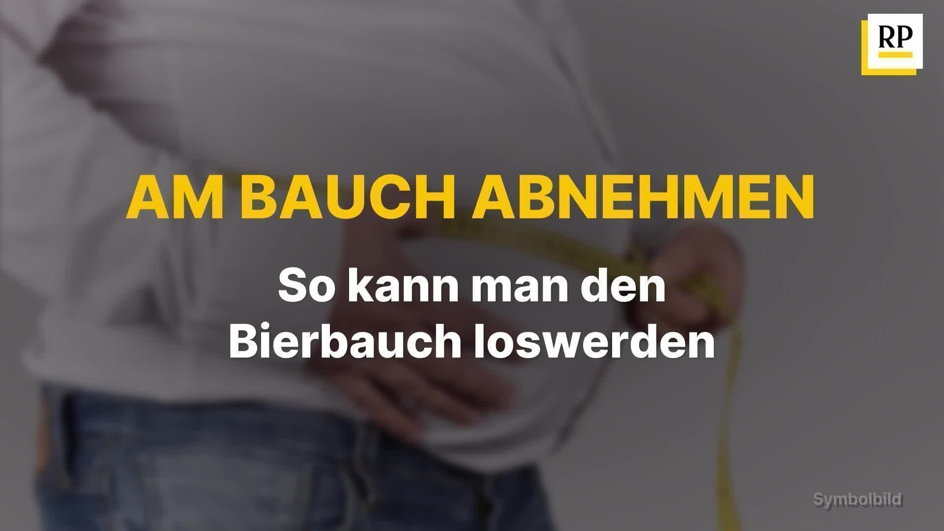 Am Bauch abnehmen: So kann man den Bierbauch loswerden