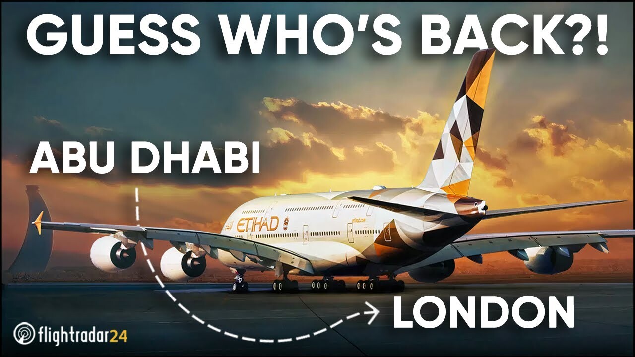 Flying Etihad's A380 Inaugural! SUPERJUMBO Business Class + Full ...