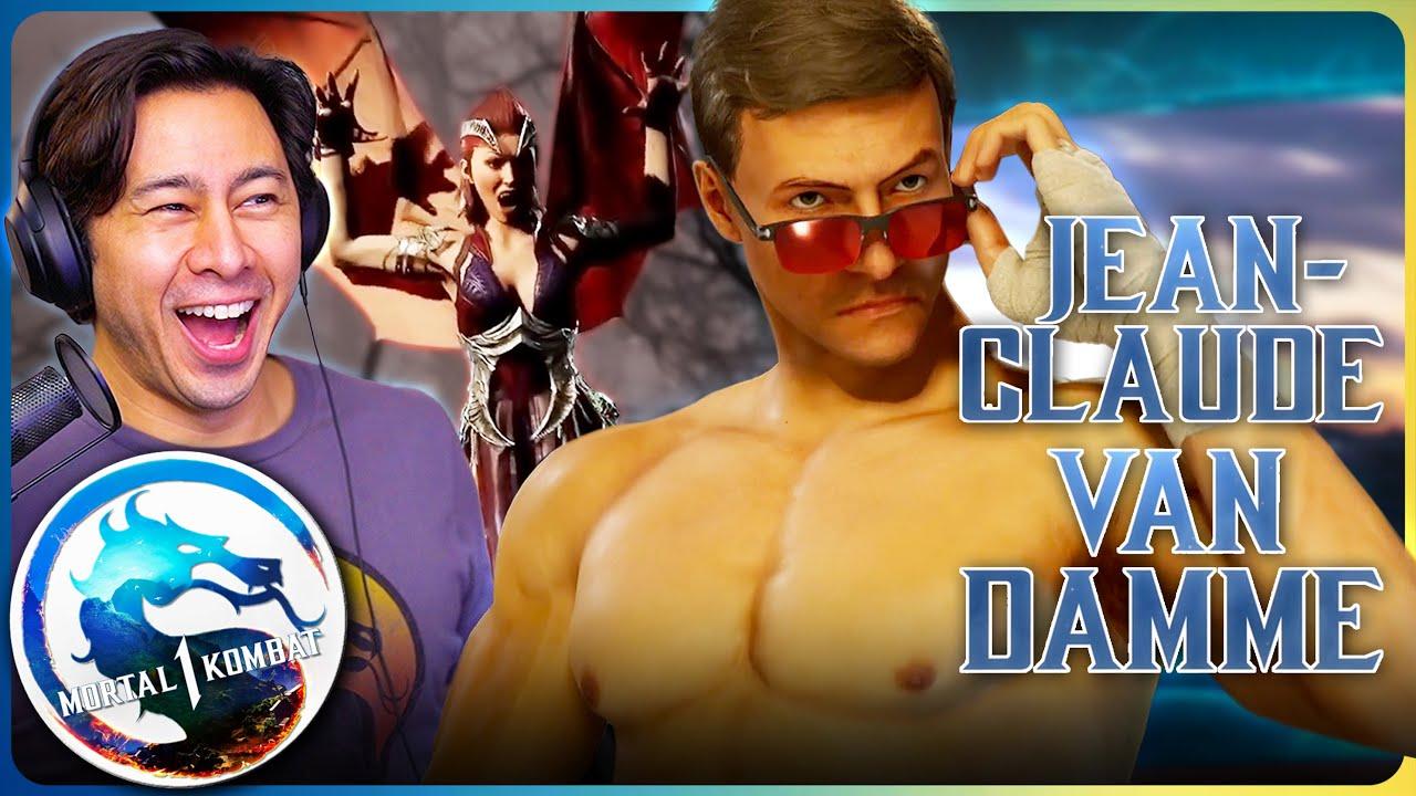 Mortal Kombat 1 Jean-claude Van Damme, Dave Bautista & Megan Fox ...