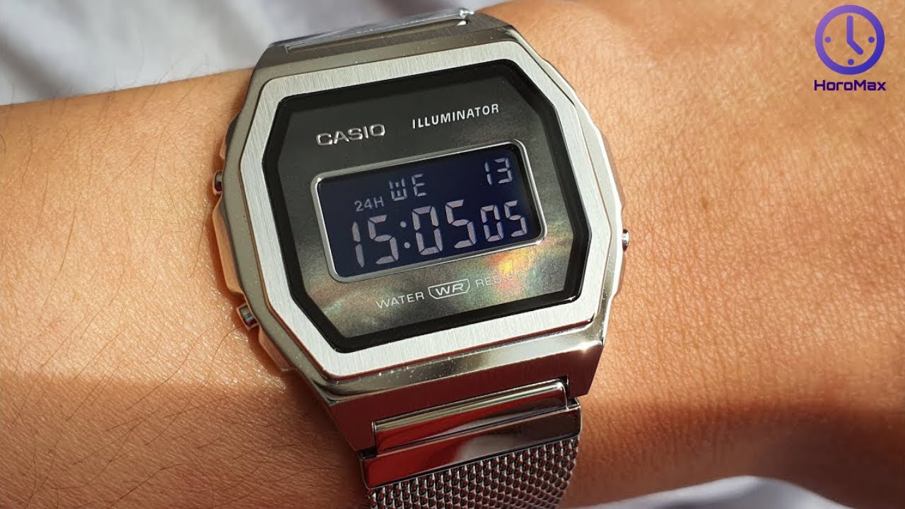 Casio Vintage A1000 – La Petite Casio de Luxe 100% Acier