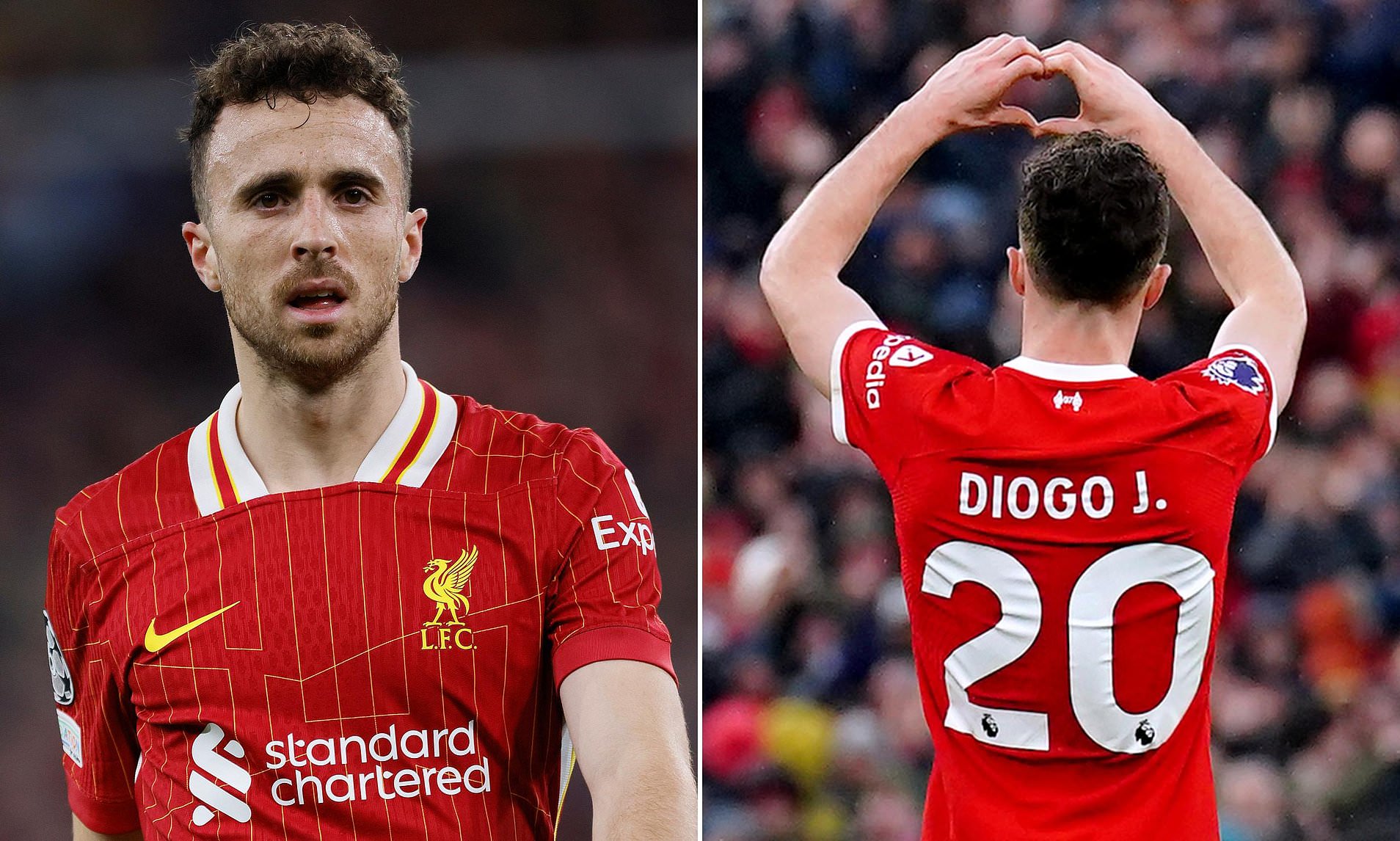 Liverpool immortalise Diogo Jota with touching online tribute following ...