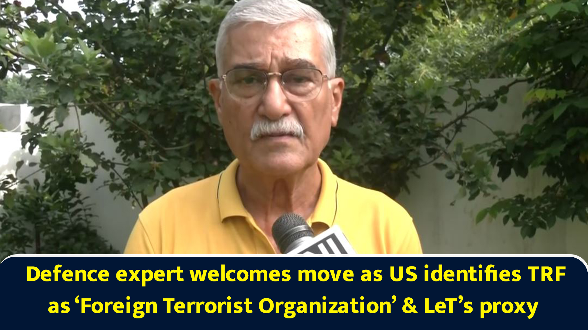 Defence expert welcomes move as US identifies TRF as ‘Foreign Terrorist ...