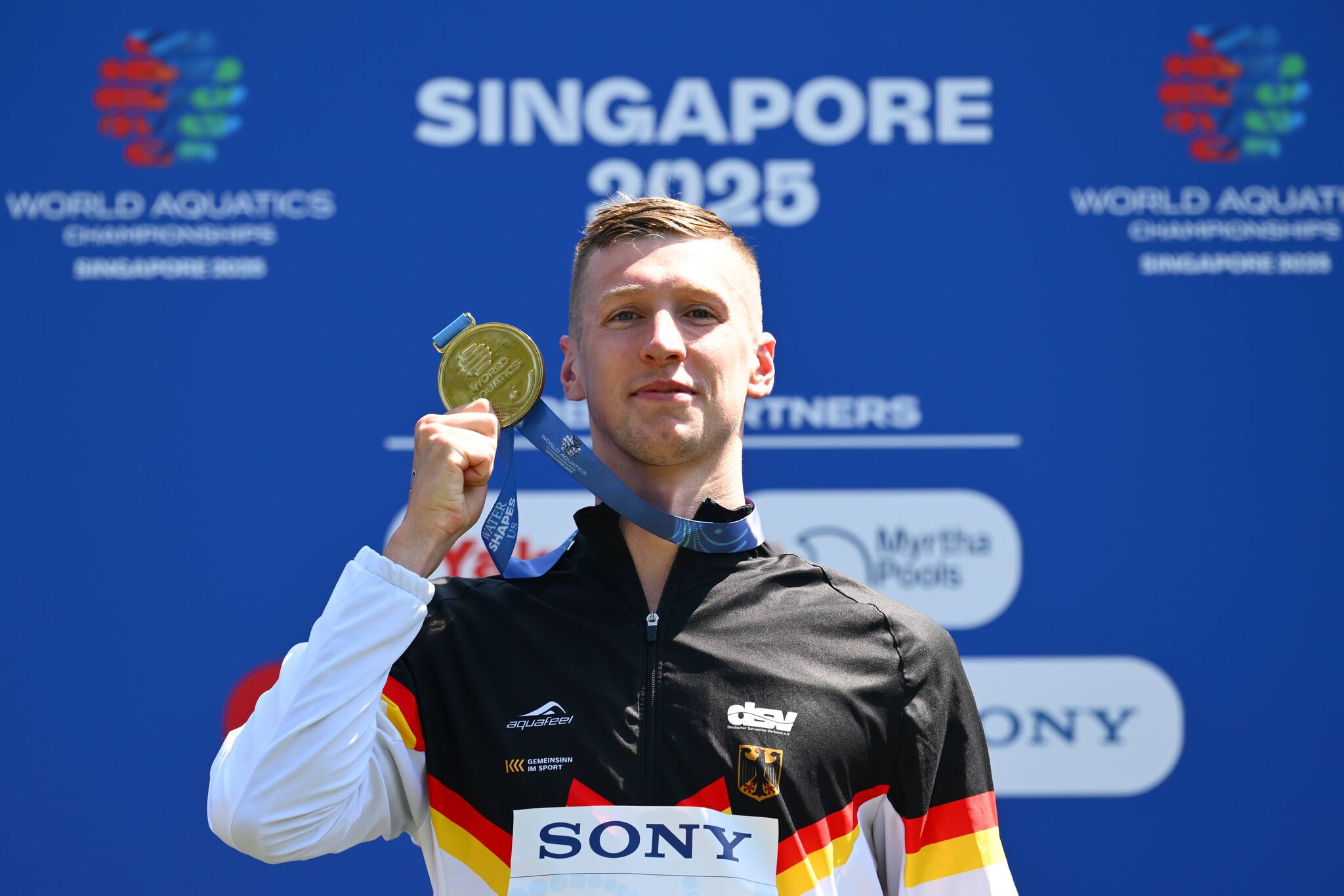 Wieder Gold: Florian Wellbrock schwimmt sich bei WM in Singapur an die ...