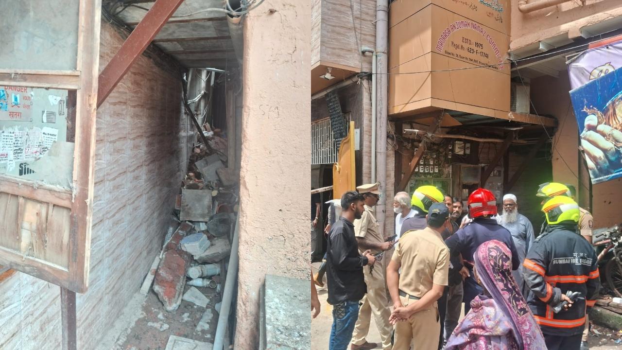 Mumbai: 12 injured in chawl collapse in Bandra East, two in critical ...