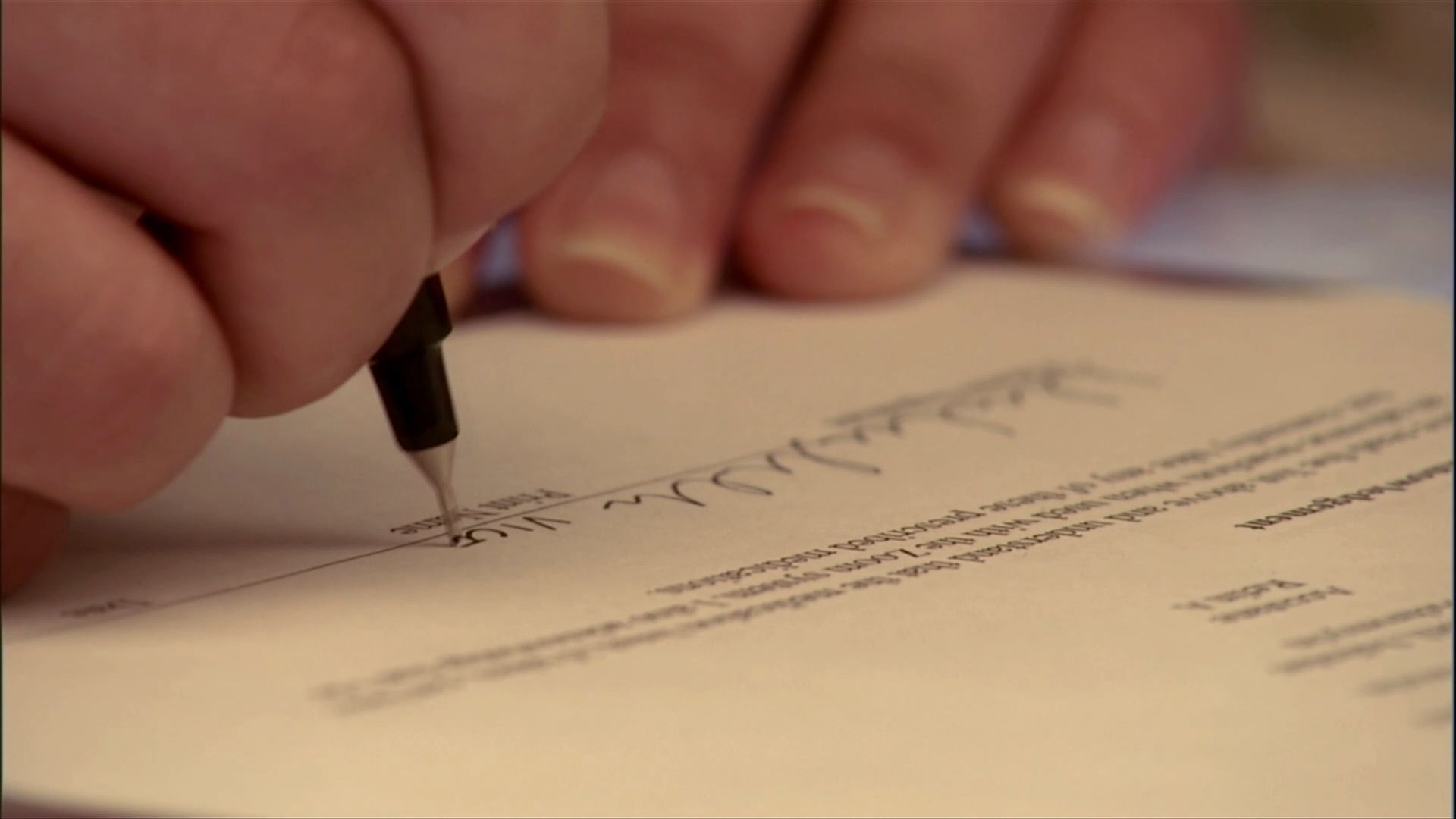 Unterschrift ändern: Geht das einfach so?