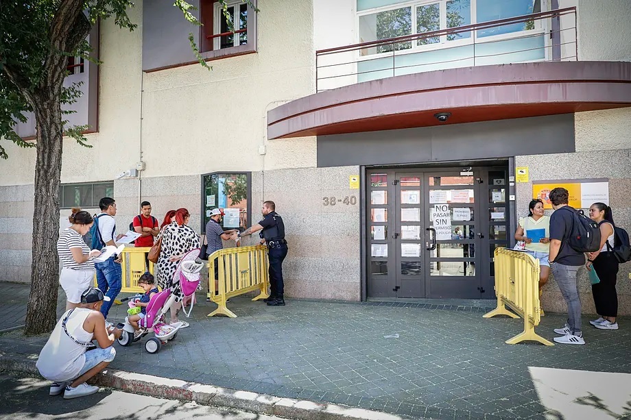 The EU detects an increase in Venezuelan asylum seekers in Spain due to ...