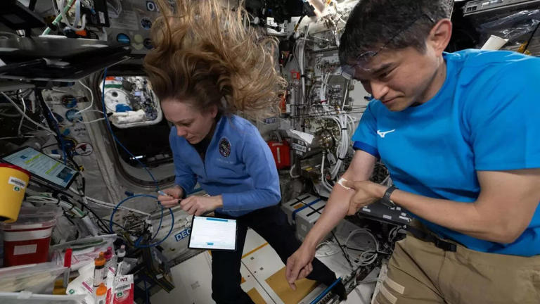 Blood samples to heart scans: How NASA monitors astronaut health aboard ...