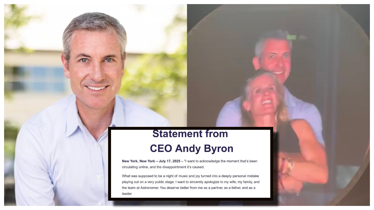 The truth behind Astronomer CEO Andy Byron's VIRAL statement following ...
